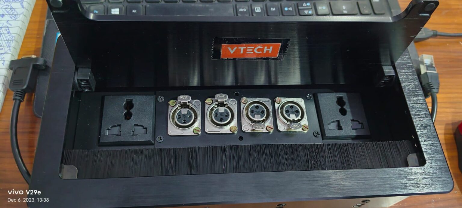 MS Floor Box for Stage - VTECH INTERACTIVE PANEL TROLLEY STAND MANUFACTURER